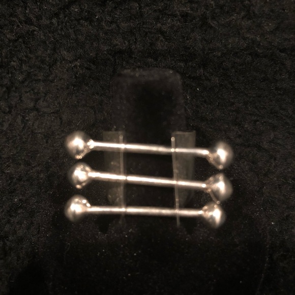 Jewelry | 925 Sterling Silver Kinetic Ring | Poshmark